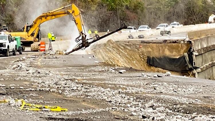 TDOT receives $70 million to fund repairs on I-40, I-26 from Hurricane ...