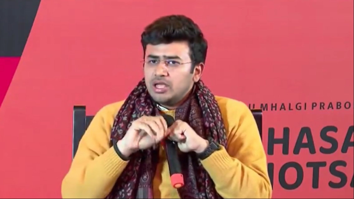 Congress policies pushing Karnataka toward bankruptcy: BJP MP Tejasvi Surya Congress policies pushing Karnataka toward bankruptcy: BJP MP Tejasvi Surya