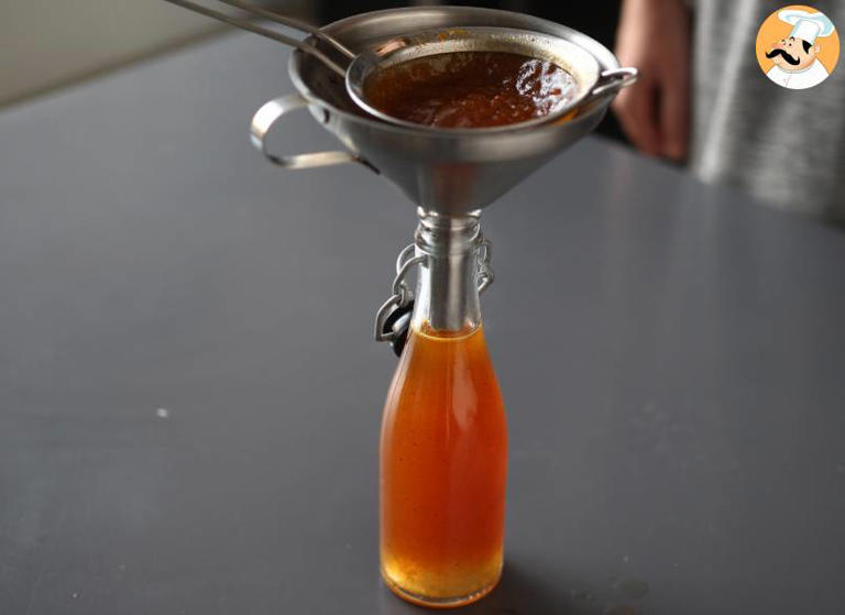 Homemade pumpkin spice syrup, perfect for your fall/winter drinks
