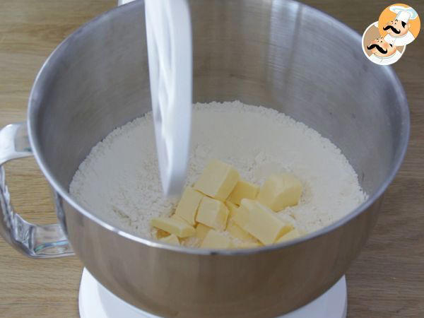 Masa sablé para tartaletas y galletas