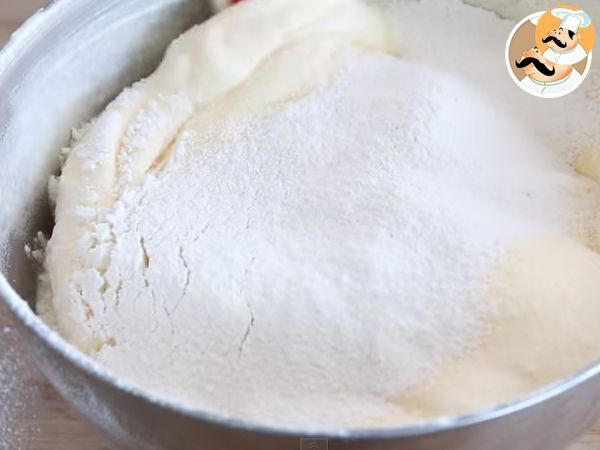 Tronco de Navidad relleno de chantilly