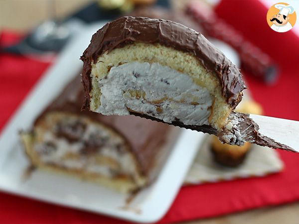Ferrero rocher yule log - video recipe!