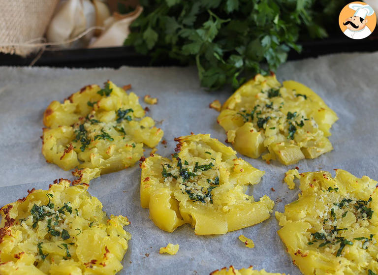 Écrasés de pommes de terre en persillade, l'accompagnement idéal!