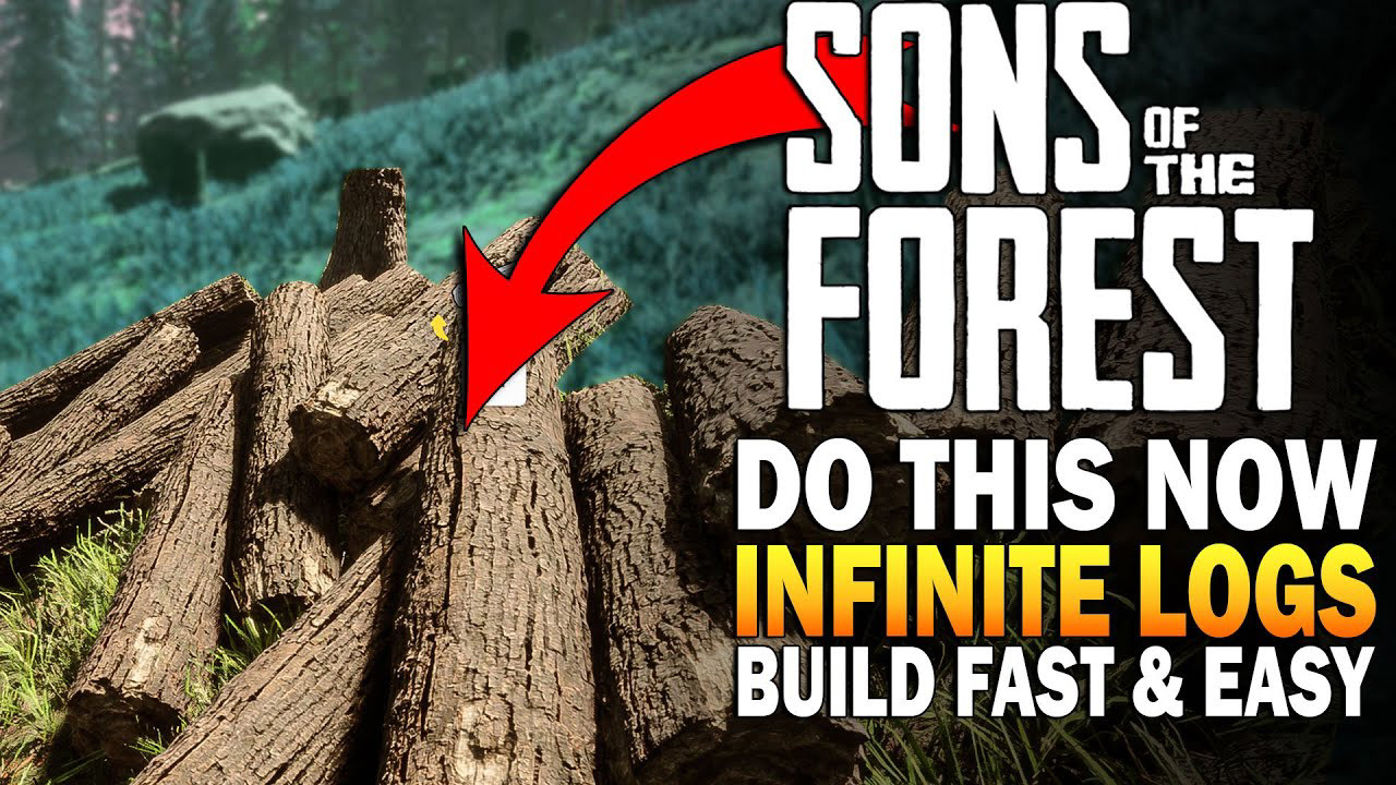 How To Get INFINITE Logs In Sons OF The Forest - Build Fast & Easy How To Get INFINITE Logs In Sons OF The Forest - Build Fast & Easy