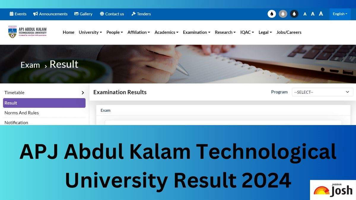 KTU Result 2024 OUT at ktu.edu.in; Direct Link to Download UG and PG ... KTU Result 2024 OUT at ktu.edu.in; Direct Link to Download UG and PG ...
