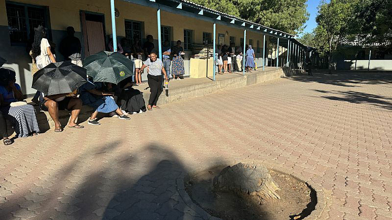 Botswana : ouverture des bureaux de vote Botswana : ouverture des bureaux de vote