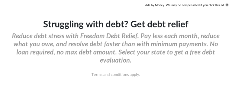 How to Get Debt Relief