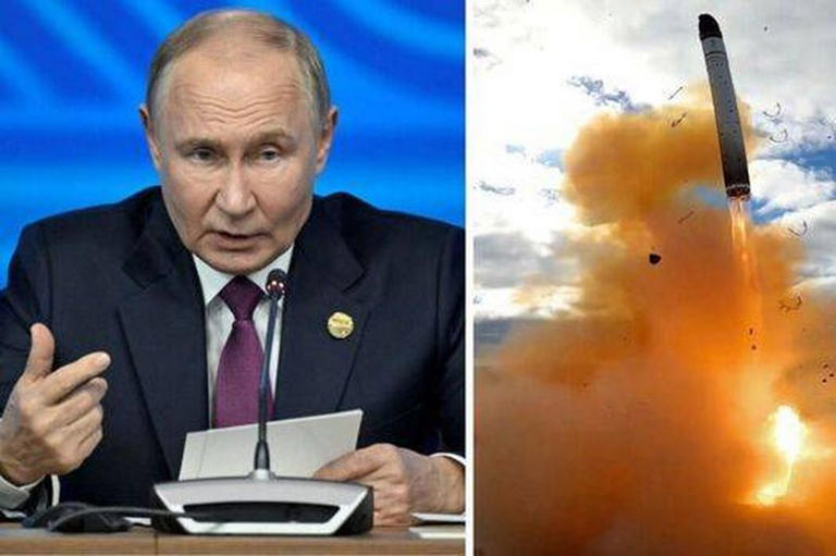 WW3 fears mount as Vladimir Putin oversees huge nuclear 'missile launch ... WW3 fears mount as Vladimir Putin oversees huge nuclear 'missile launch ...