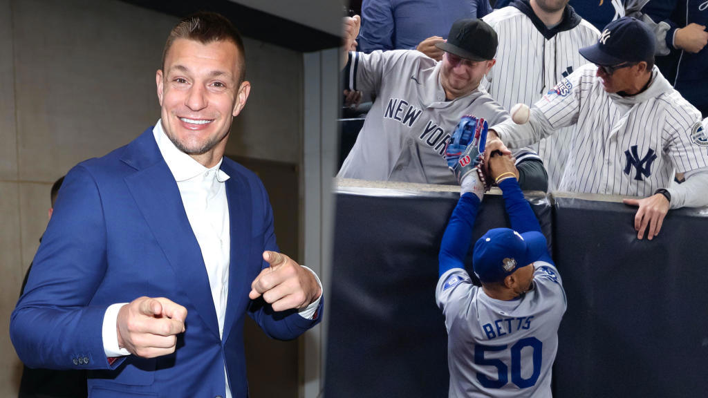 Rob Gronkowski says he went to college with Yankees fan who interfered ... Rob Gronkowski says he went to college with Yankees fan who interfered ...