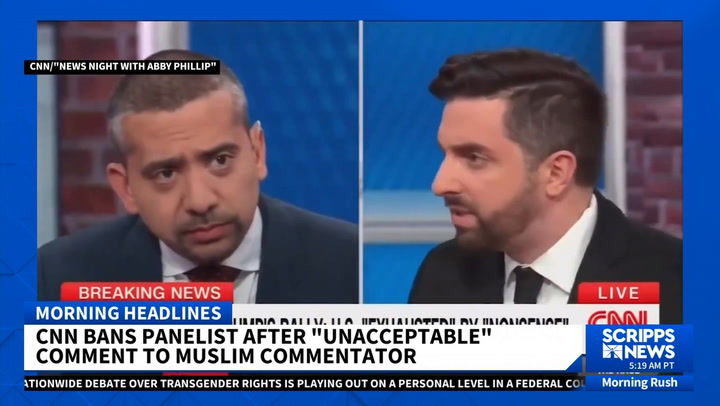 CNN Panelist Banned After Heated On-Air Incident CNN Panelist Banned After Heated On-Air Incident
