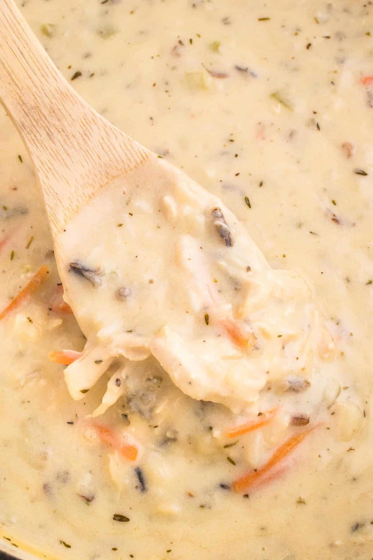 Creamy Chicken and Wild Rice Soup