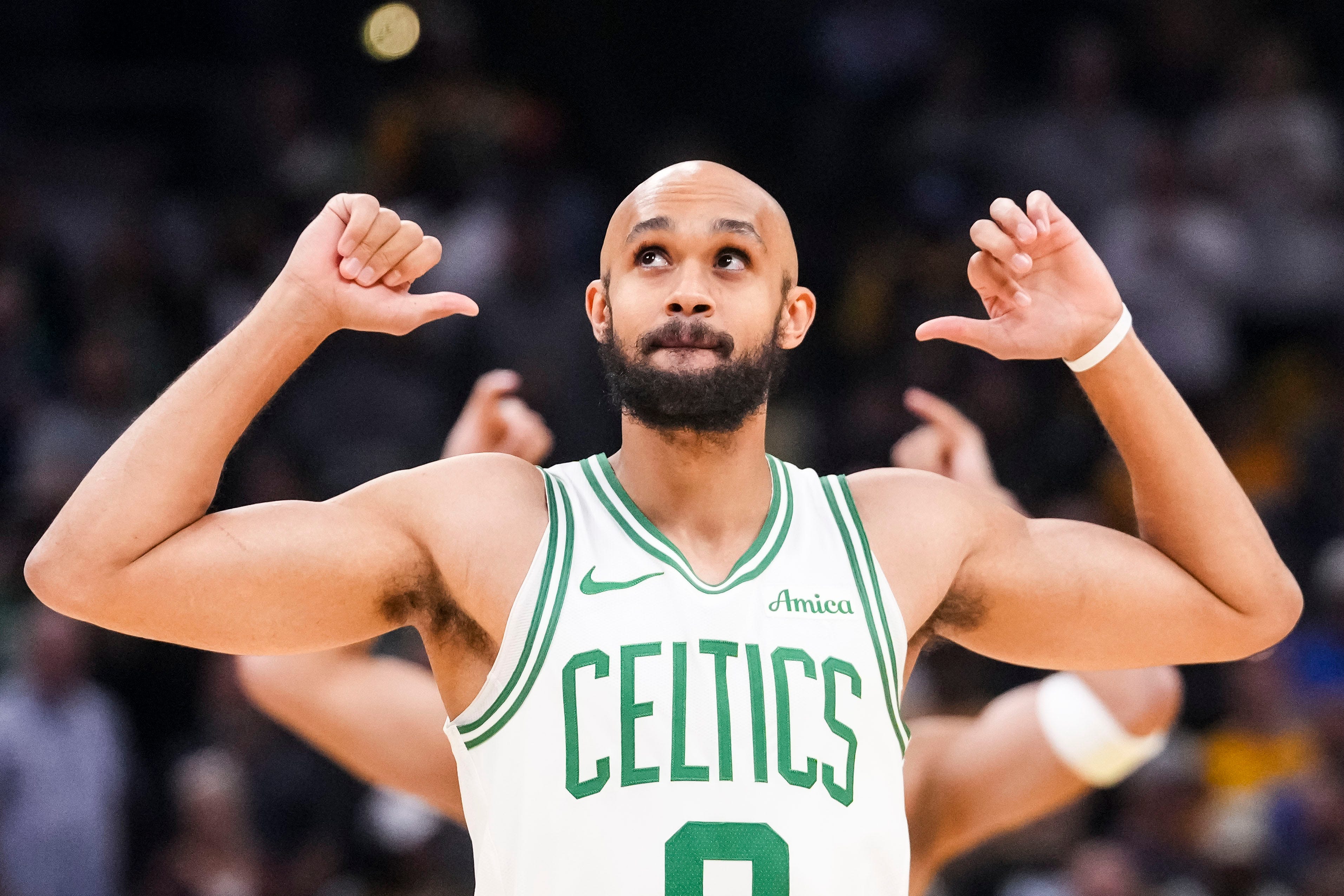 Celtics point guard Derrick White hosts annual basketball camp in Colorado