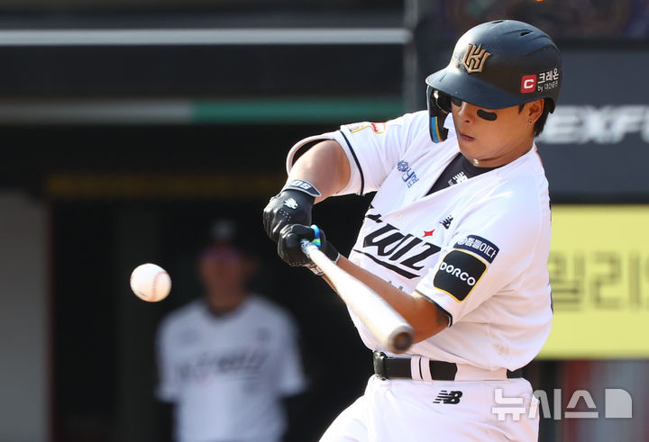 '예비 FA' KT 강백호, 연봉 7억원에 계약…141.4% 인상