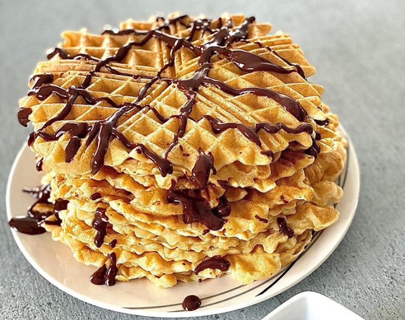 La recette de gaufres légères express maison à seulement 84 kcal la gaufre