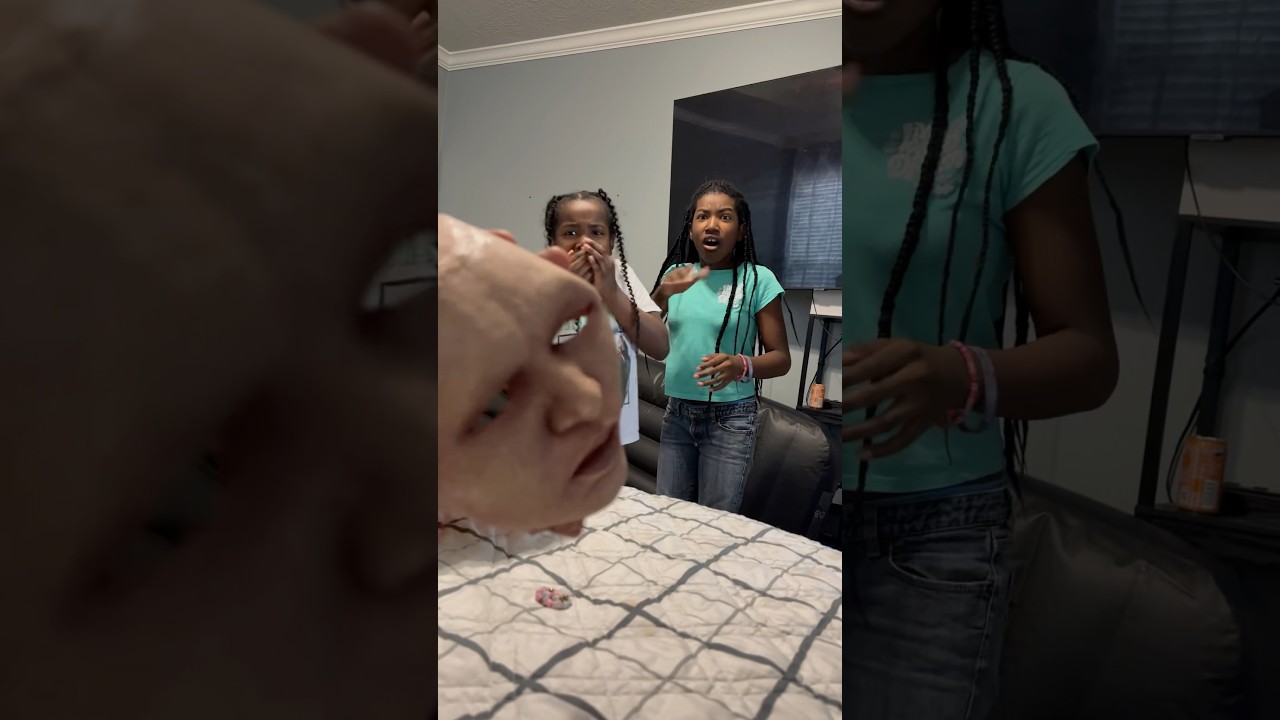 Dad Stumbles Upon Creepy Mask – Hilarious Reaction