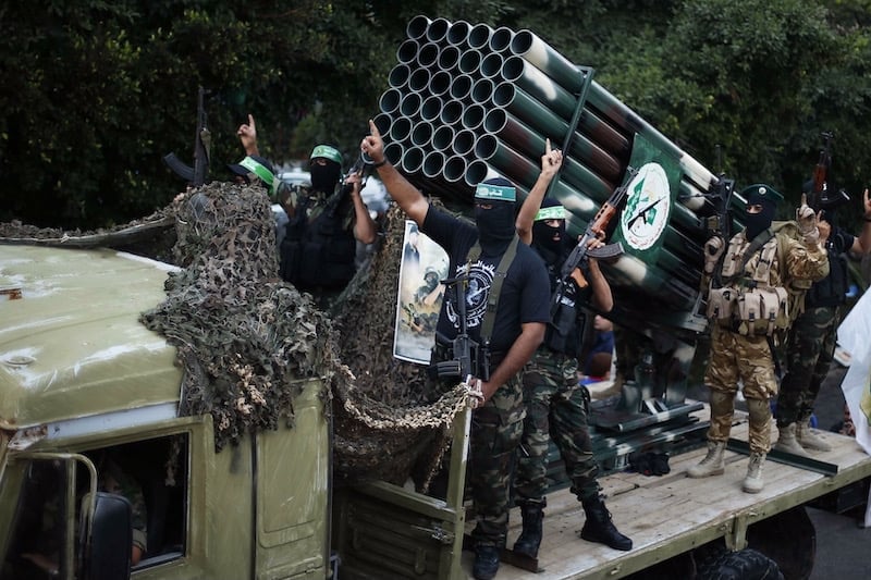 Anti-Hamas slogans chanted at hundreds-strong protest in Gaza