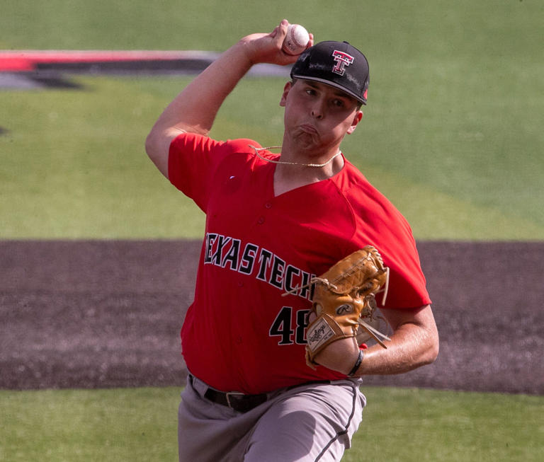 Texas Tech baseball's Mac Heuer, Parker Hutyra stuff UH in Big 12 ...