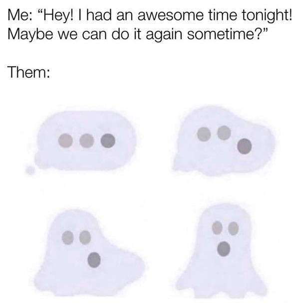 25 Funny Ghosting Memes For When Your Relationship Disappears Faster ...