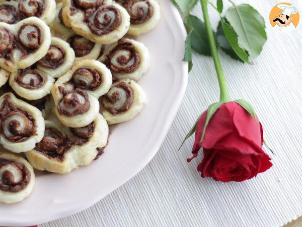 Nutella puffed hearts - Valentine's Day - video recipe!