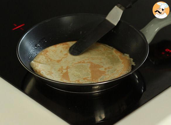Beer batter crepes with blonde beer