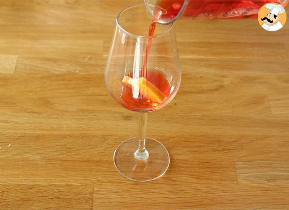 Spritz, the famous italian cocktail with aperol