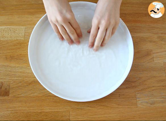 Spring rolls with marinated beef