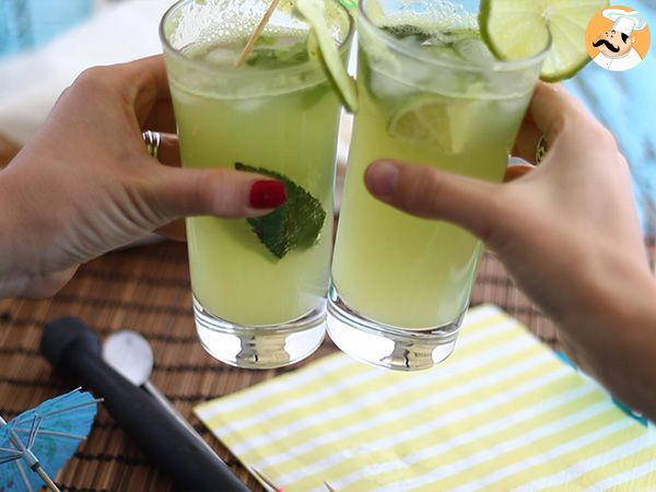 Mojito au concombre, cocktail sans alcool