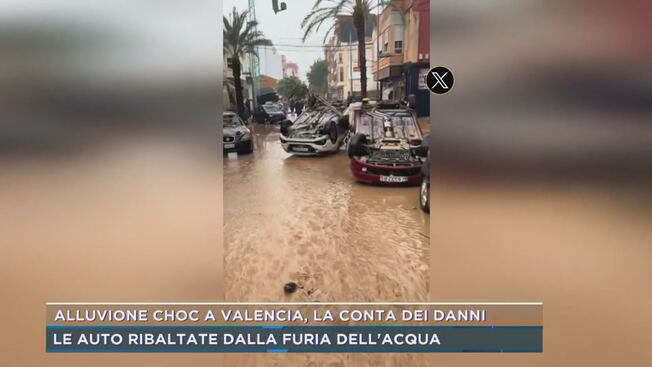 Alluvione choc a Valencia, la conta dei danni Alluvione choc a Valencia, la conta dei danni