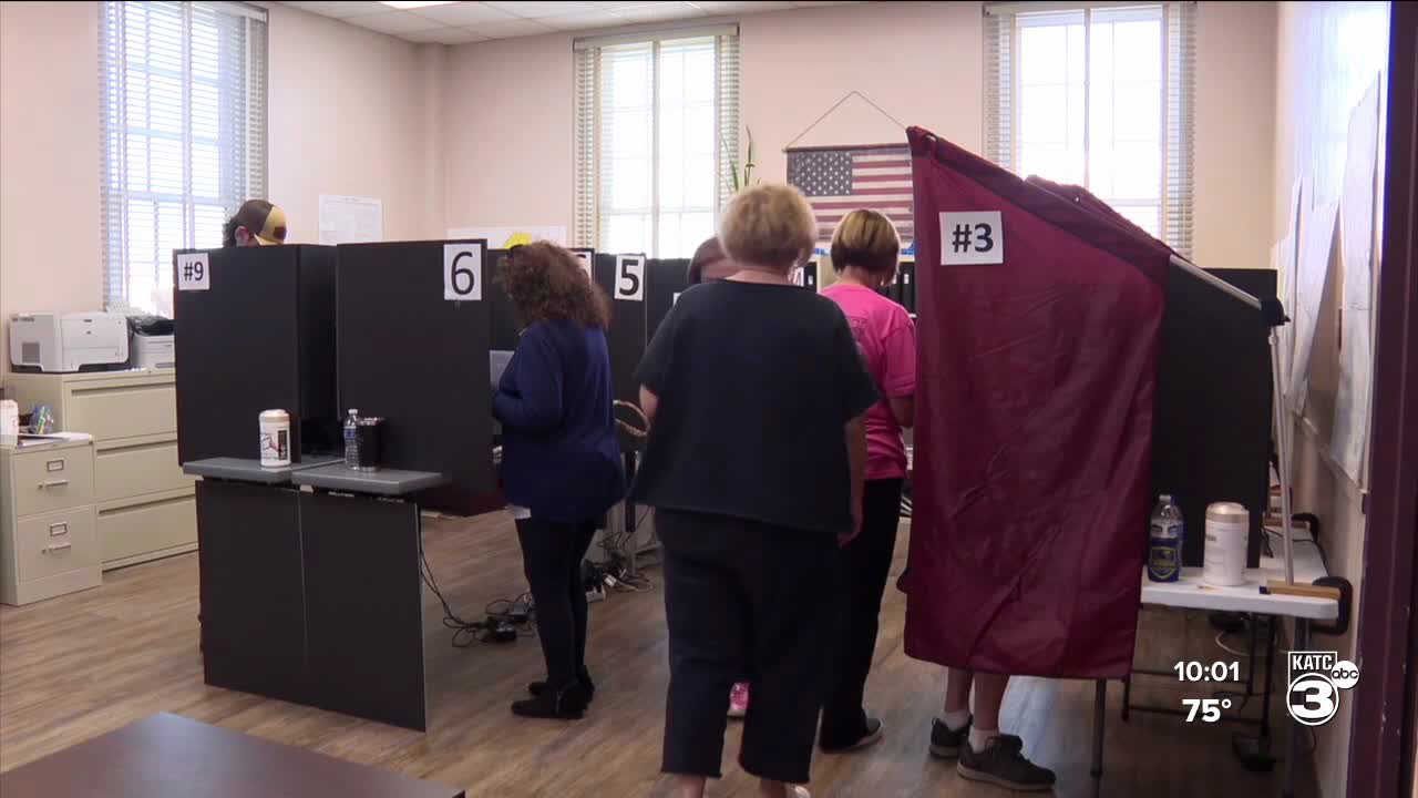 Louisiana breaks in-person eary voting records Louisiana breaks in-person eary voting records