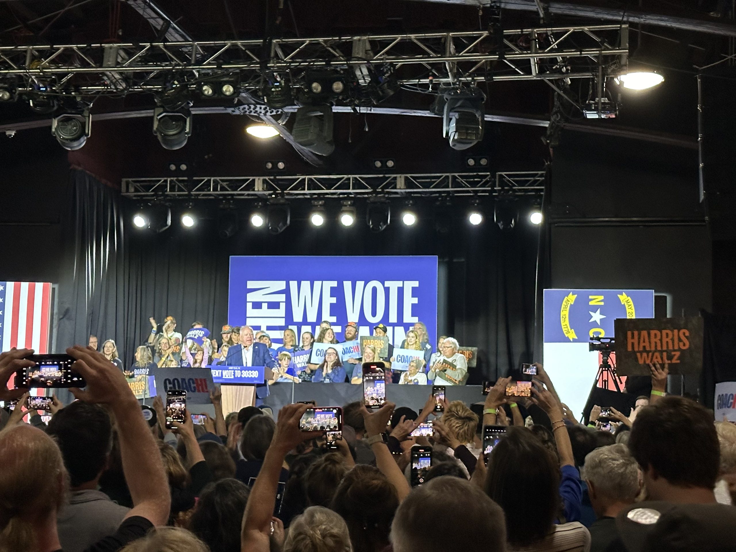 Commentary: Tim Walz’s Asheville Rally Reclaims Rural Identity