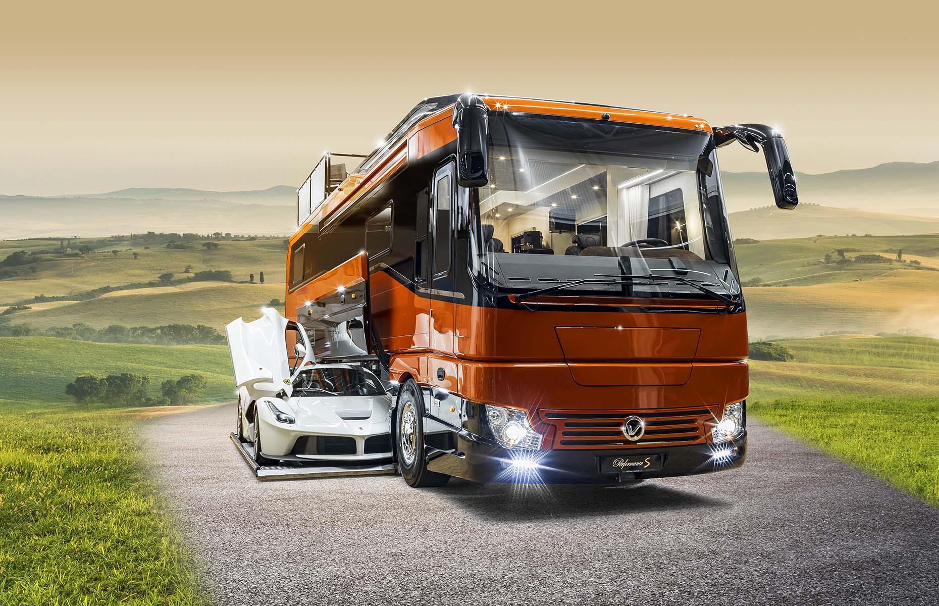 Inside the world's most outrageous and extravagant luxury motorhomes
