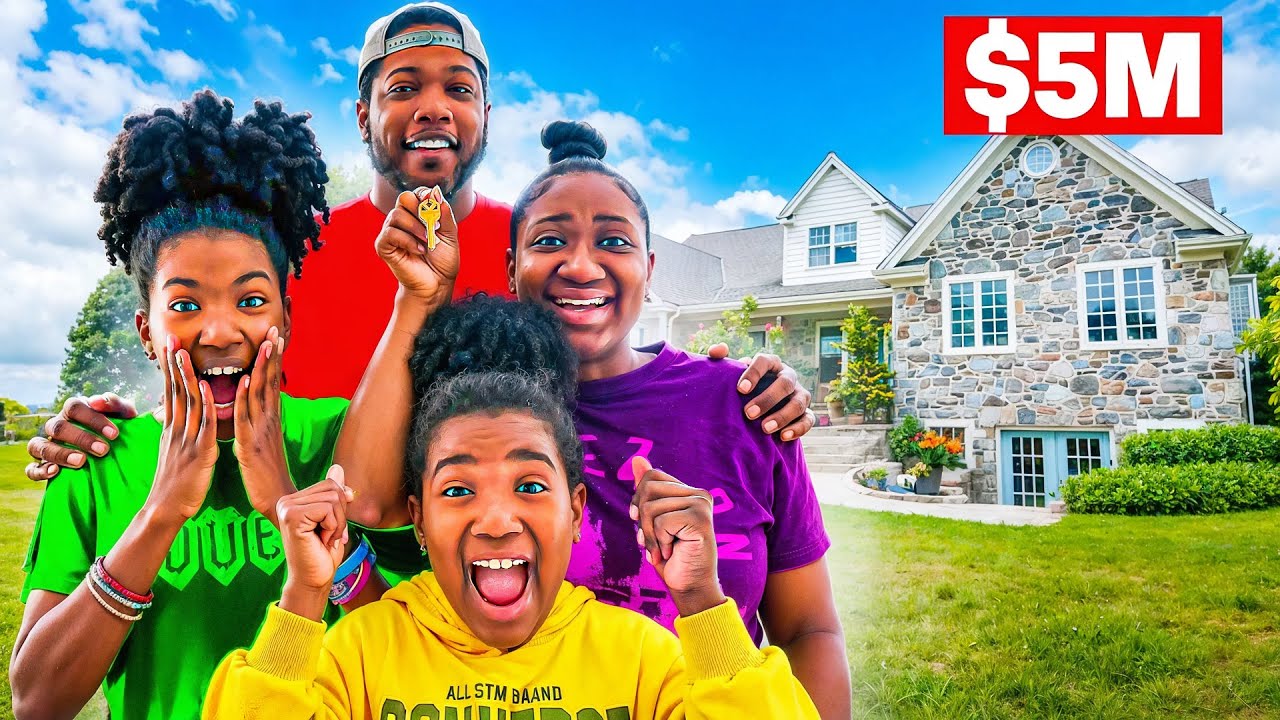 Buying Their Dream Home And Showing An Empty Tour