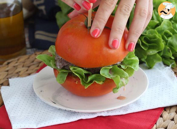 Tomato burger - gluten free