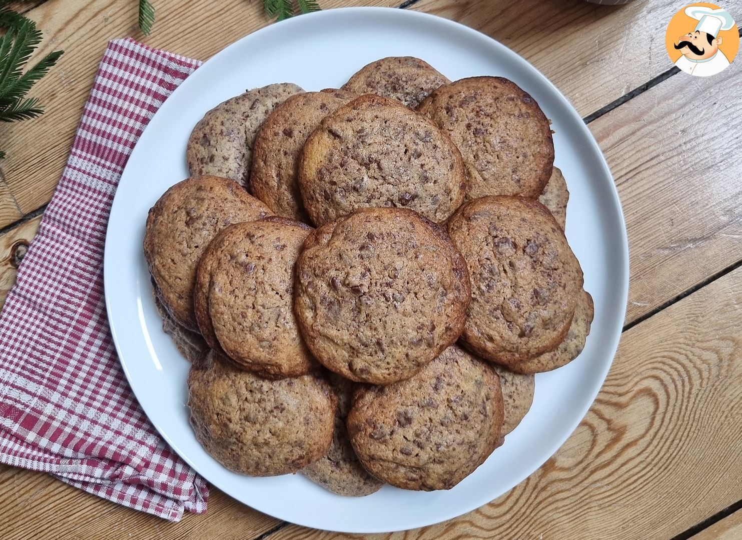 Cookies de chocolate na bimby (thermomix)