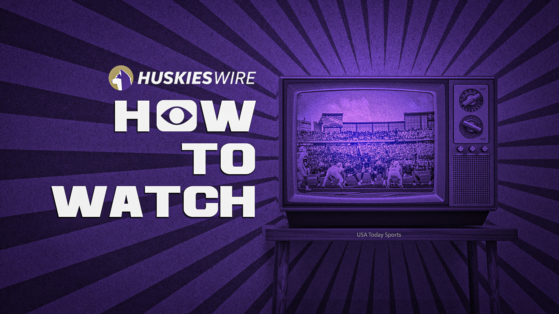 Where to watch Washington vs. Utah today: Time, TV channel