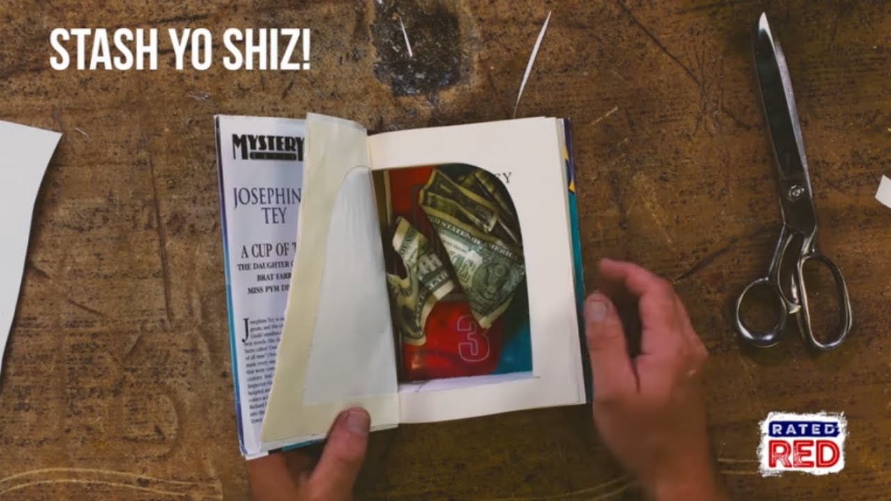 DIY Book Hideaway Hack to Secretly Store Your Valuables