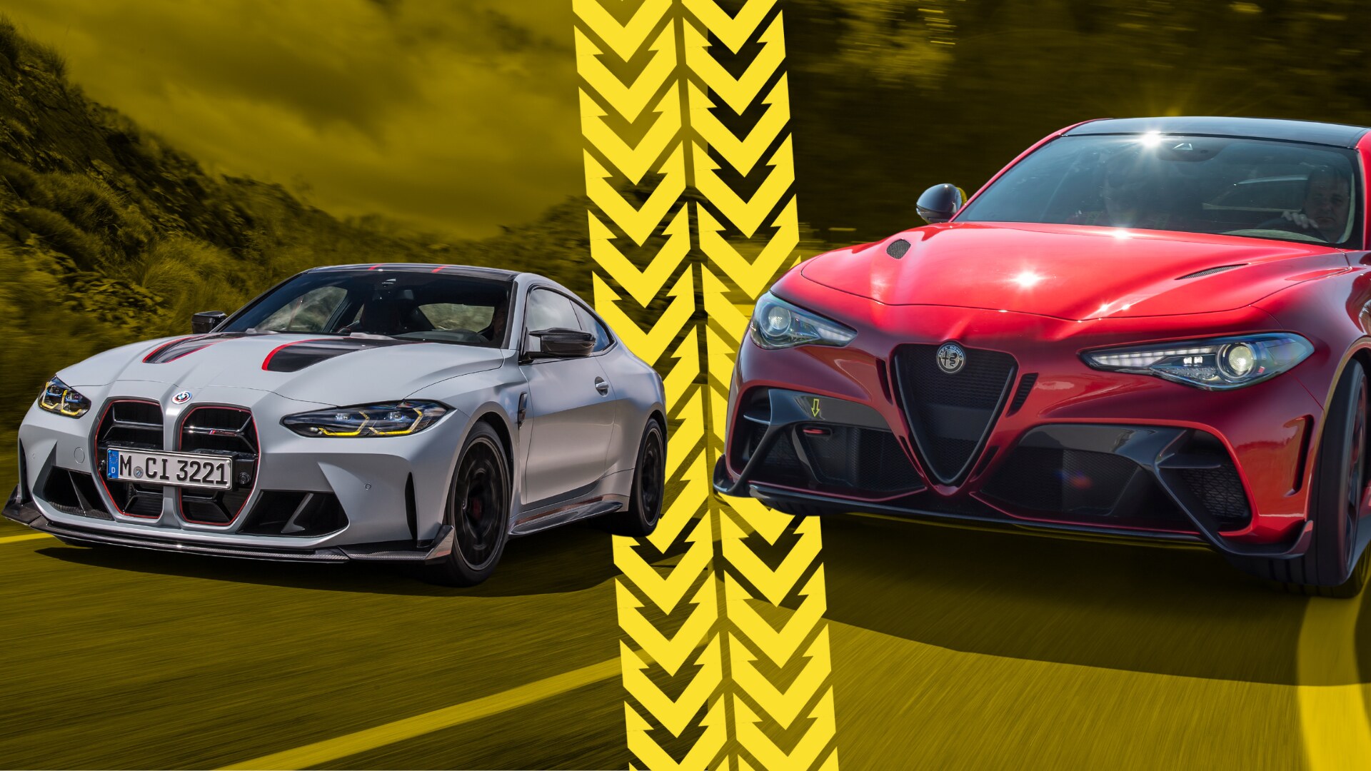 Alfa Romeo Giulia GTAm vs BMW M4 CSL, the ultimate car showdown