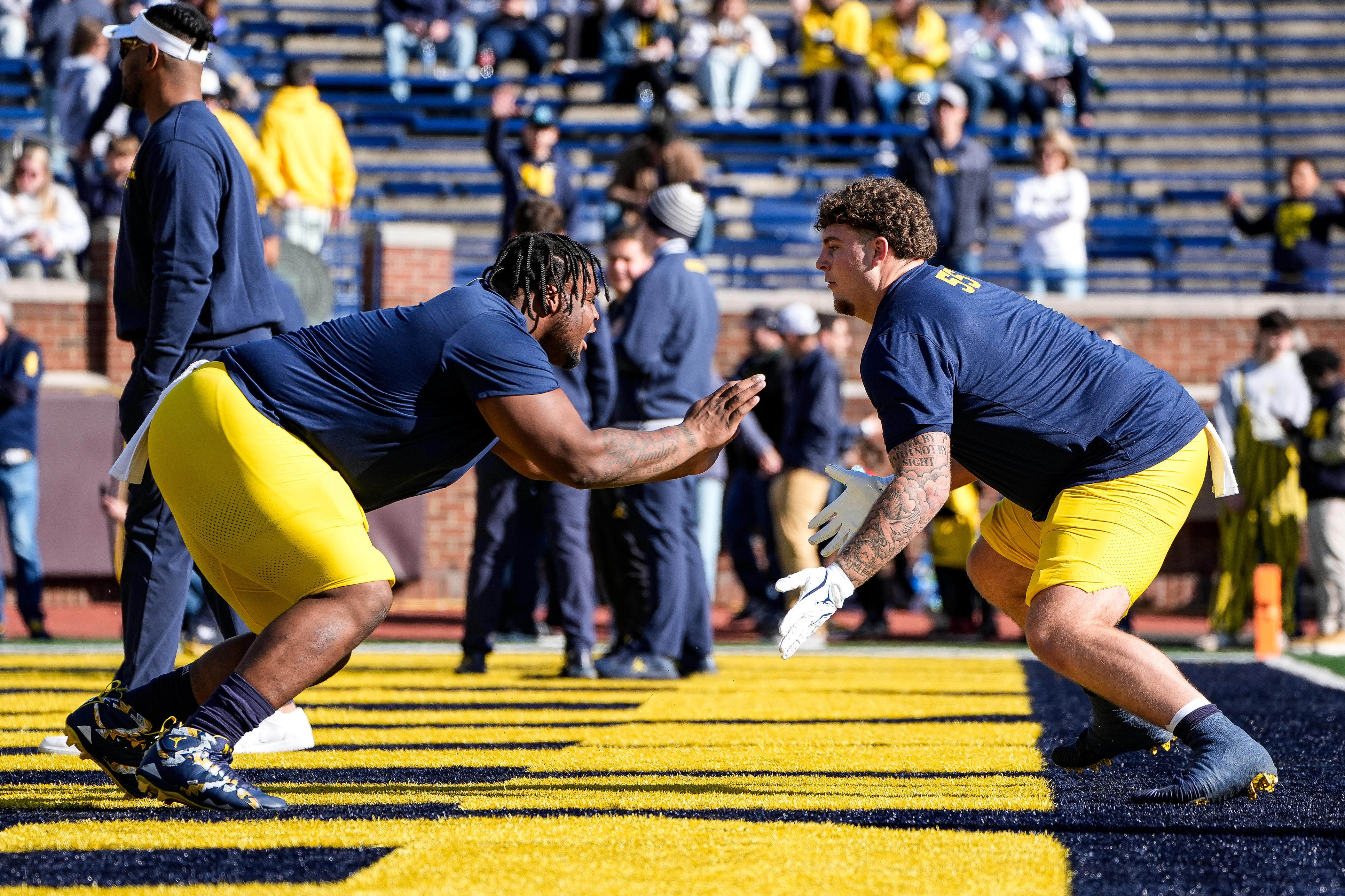 Michigan football ties program record with 3 first-round NFL draft ...