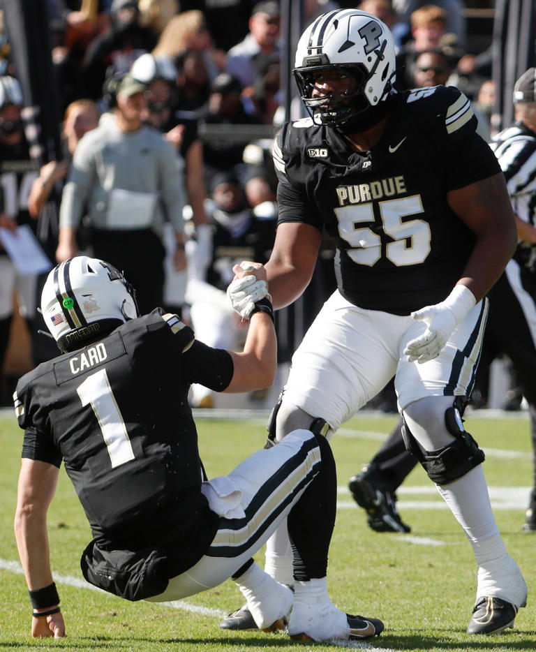 As Purdue football season continues spiral, Boilermaker locker room ...