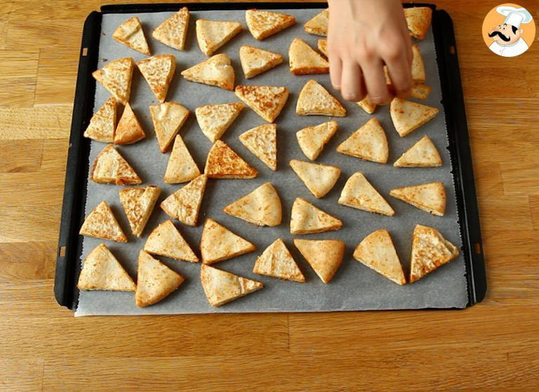 Pita chips - quick recipe