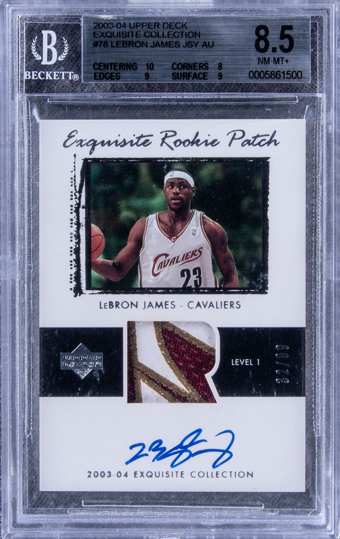 The most expensive LeBron James NBA trading card sales ever