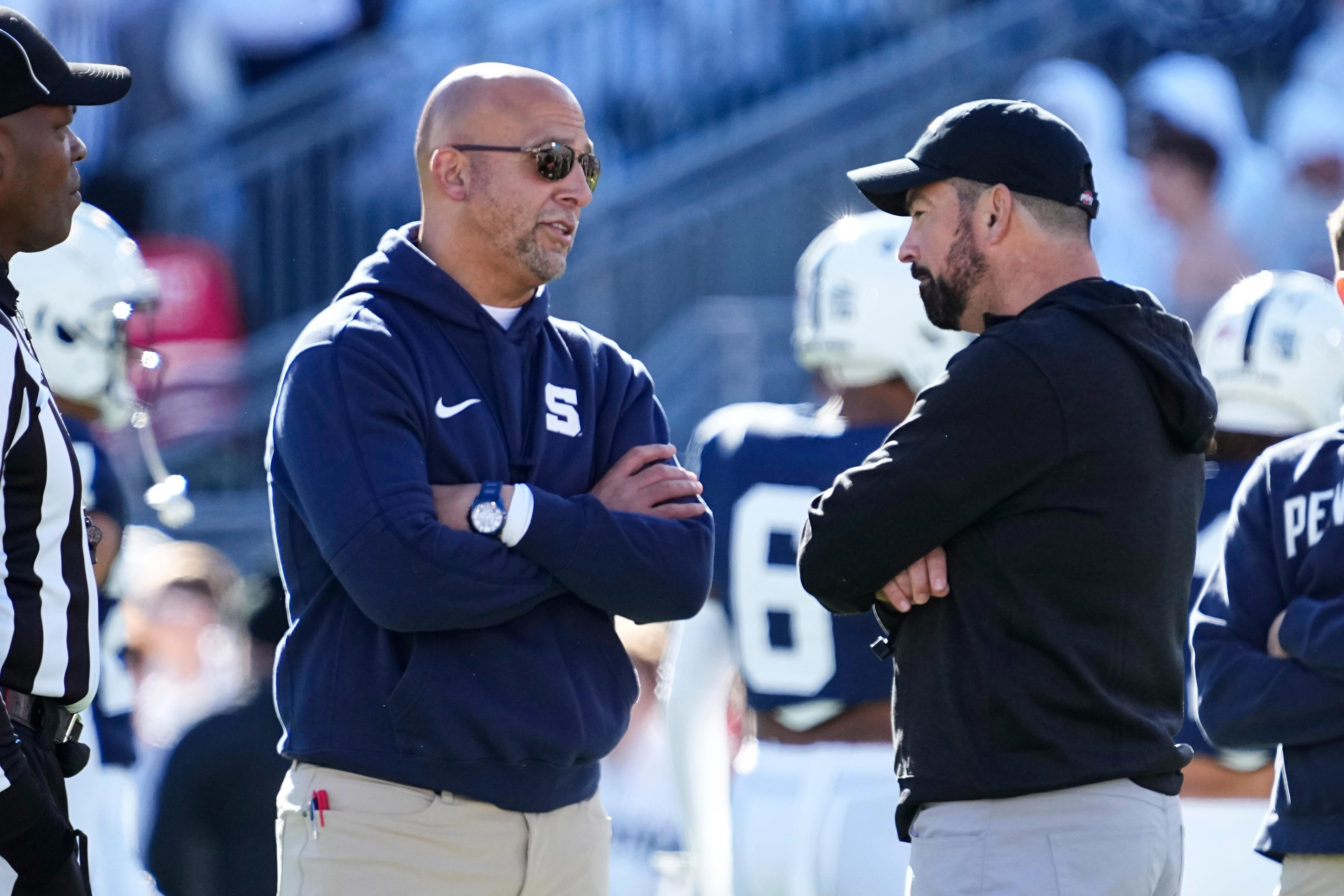 Ohio State's Ryan Day says James Franklin will 'land on his feet' after ...