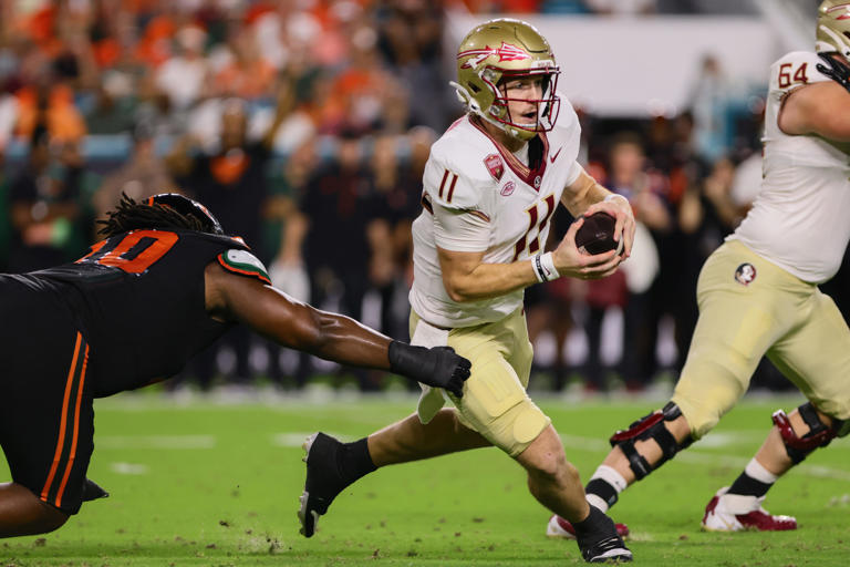 FSU football's freshman QB Luke Kromenhoek explains how he adjusted to ... FSU football's freshman QB Luke Kromenhoek explains how he adjusted to ...
