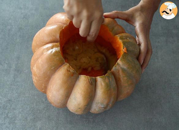 Citrouille aux crevettes - le camarão na moranga brésilien