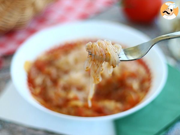 Konjac spaghetti provençale