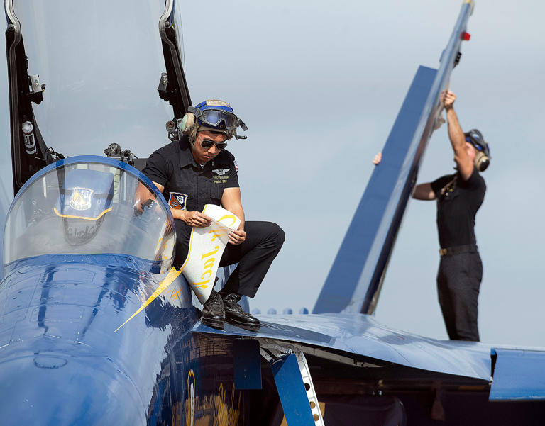 Blue Angels not 'allowed to participate' in air shows during US ...