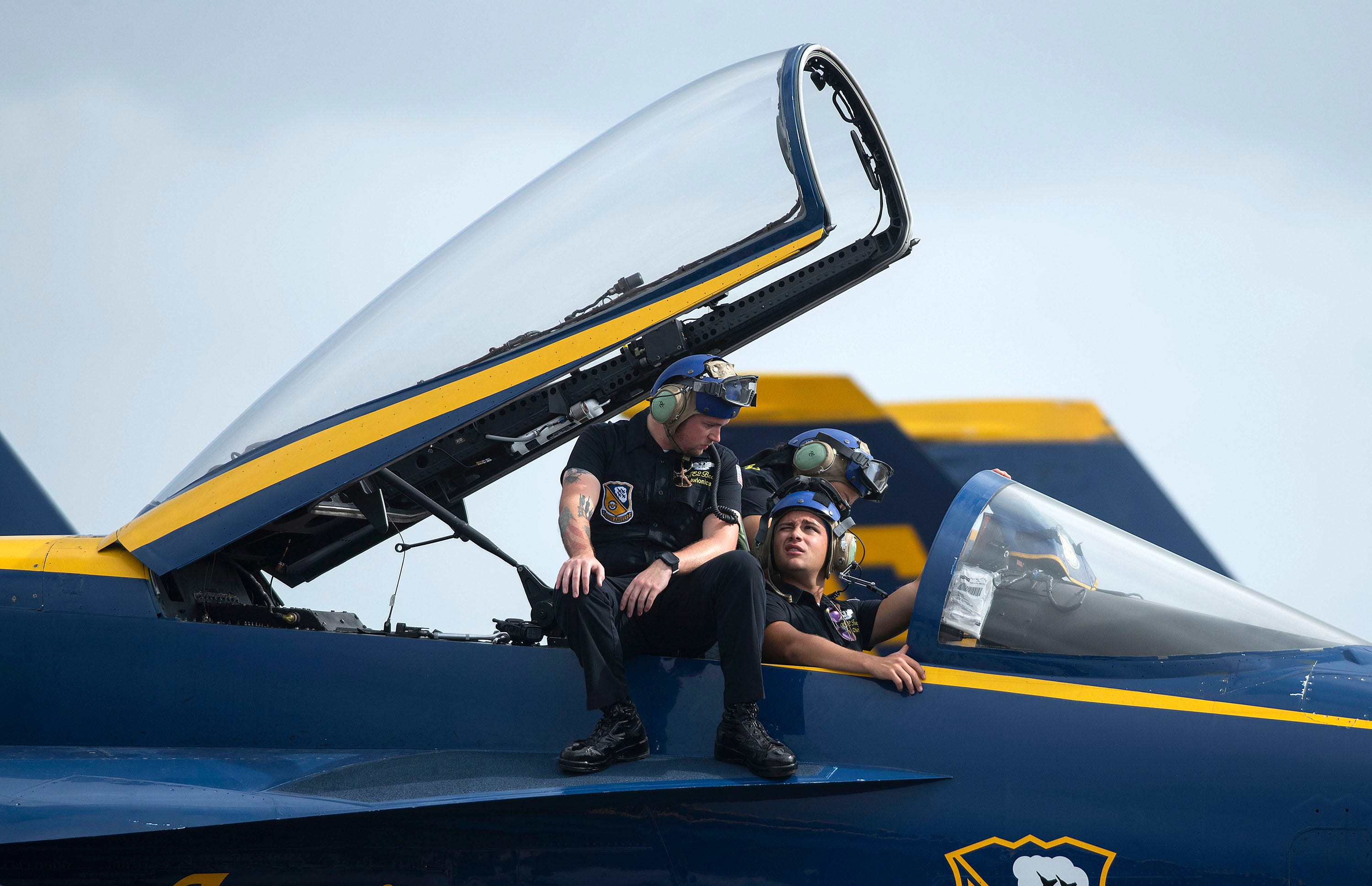 Blue Angels call signs range from 'Uncle Rico' to 'Trash Blast'Er'. How ...