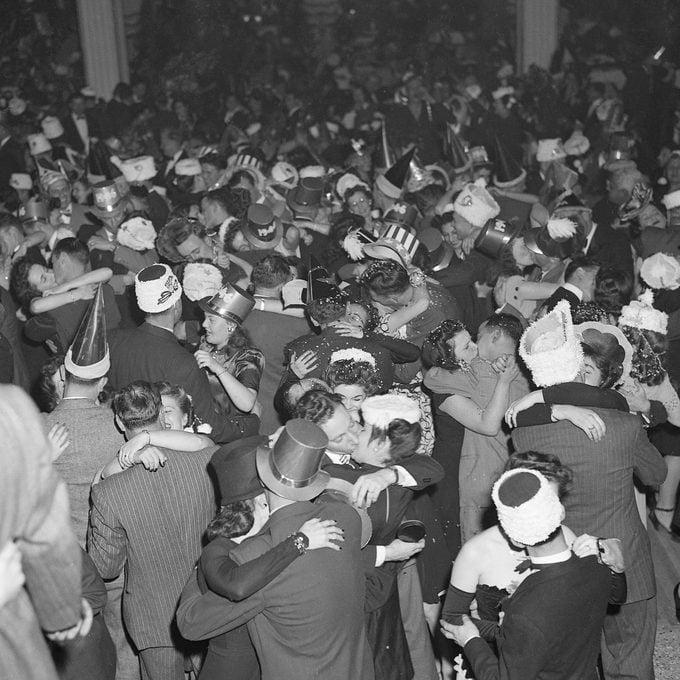 Why do we kiss at midnight on New Year’s Eve?