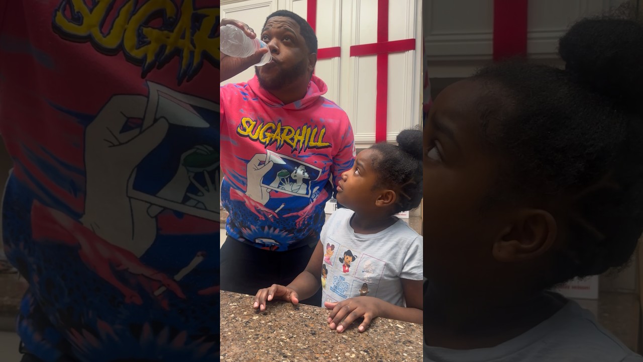 Is this your first time drinking water?