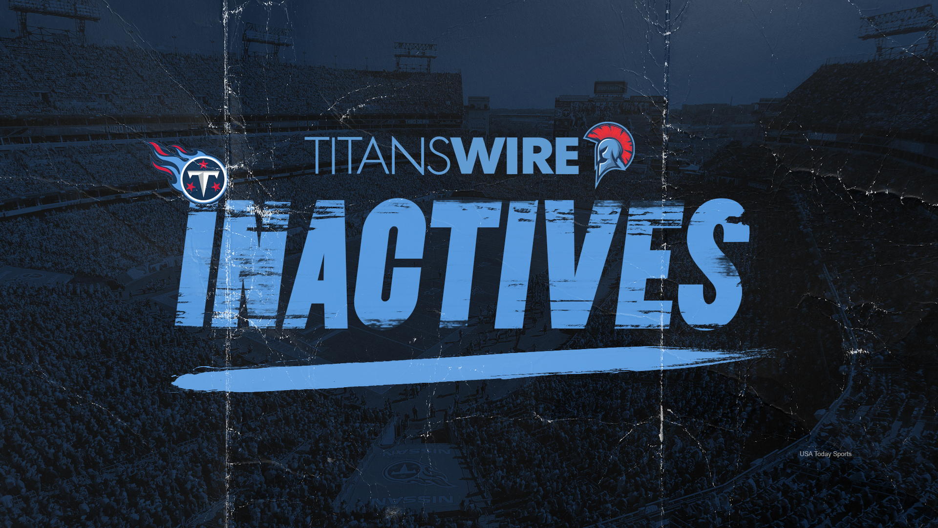 Tennessee Titans vs. Houston Texans Week 11 inactives: Who's in, who's out?